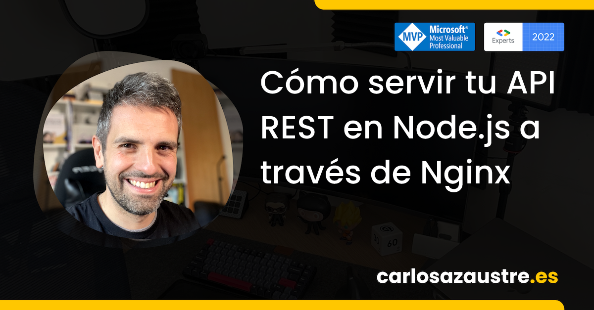 Cómo servir tu API REST en Node.js a través de Nginx